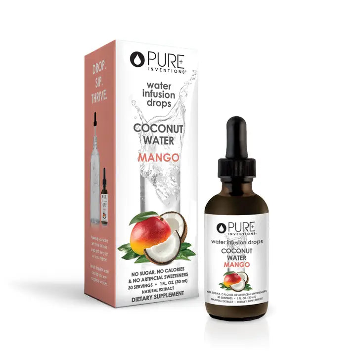 PURE Inventions Water Drops- Coconut Mango | Pure Skin Wellness Spa