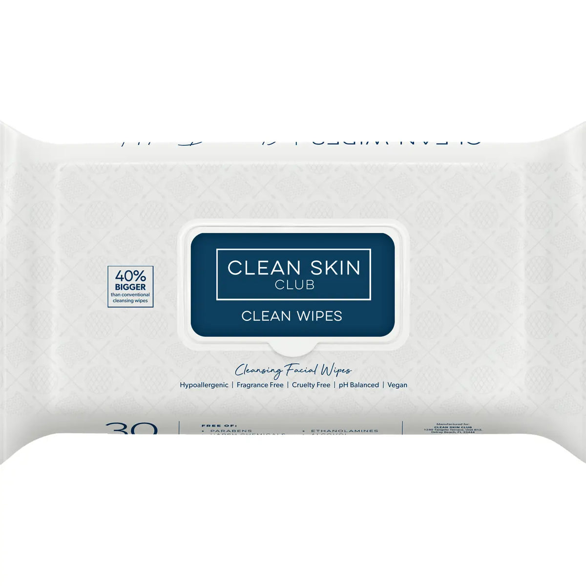 Clean Skin Club Clean Wipes | Pure Skin Wellness Spa